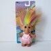 Vintage Ace Novelty Treasure Troll Doll Purple Hair Blue - Etsy