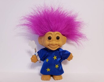 Purple Hair Troll | Etsy