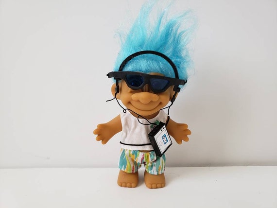 Vintage Russ Troll Doll Beach Bum Troll With Swimsuit and - Etsy