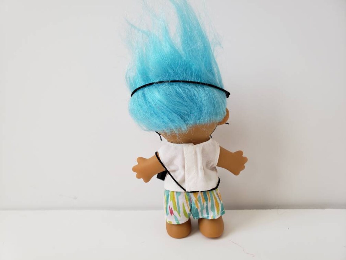 Vintage Russ Troll Doll Beach Bum Troll With Swimsuit and - Etsy