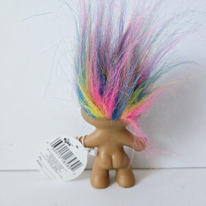 Vintage Russ Troll Doll Rainbow Hair Good Luck Trolls 3 NWT NEW With ...