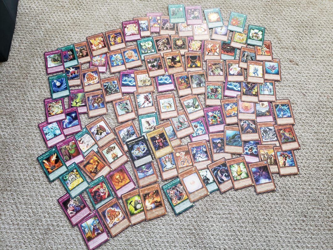 Vintage Lot of 100 Yugioh Cards 1st Edition 1996 Cards NM Near Mint ...