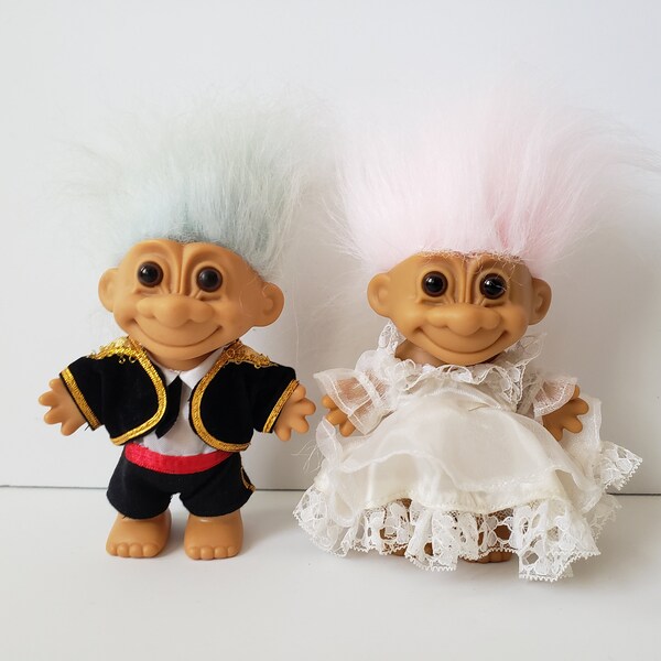 Vintage Bride and Groom Cake Topper Blonde - Etsy