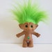 Vintage Ace Novelty Treasure Troll Doll Red Hair Red Heart - Etsy