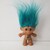 Vintage Tab Troll Doll Unmarked 1960s Rock and Roll Rainbow Black and ...