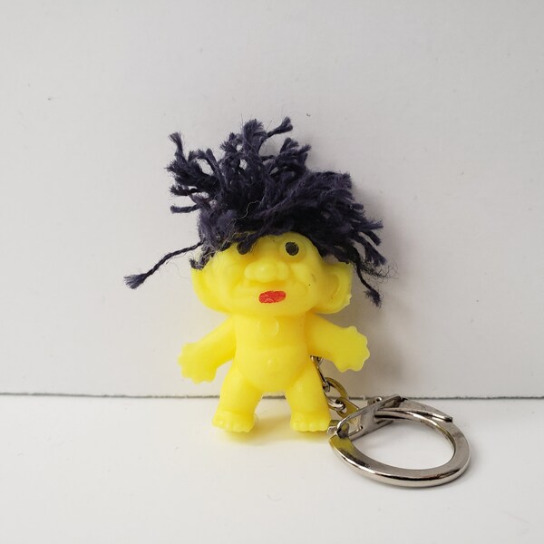 Troll Doll Keychain - Etsy