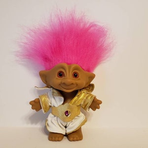 Vintage Ace Novelty Treasure Troll Doll 80s Clothes Pink | Etsy