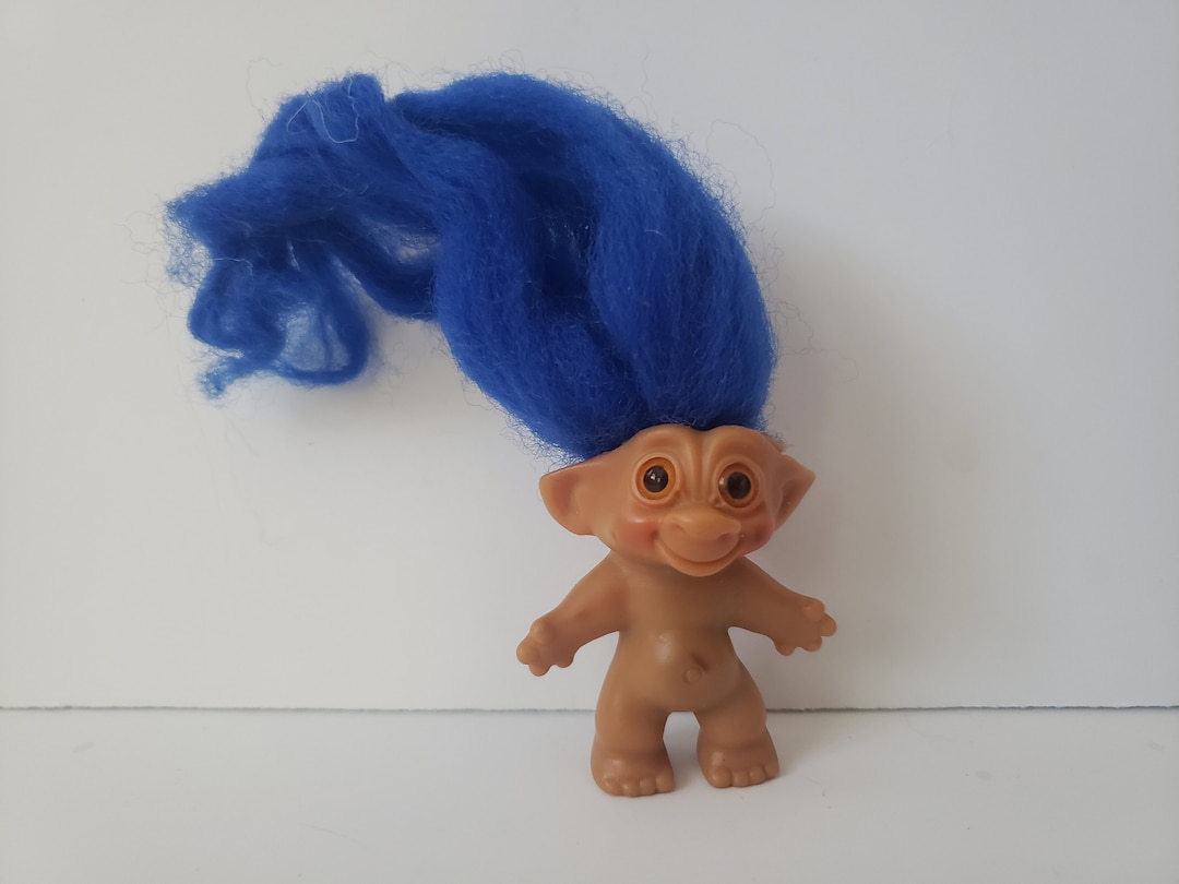 Vintage Wishnik Troll Doll Uneeda Trolls Grandma Troll - Etsy