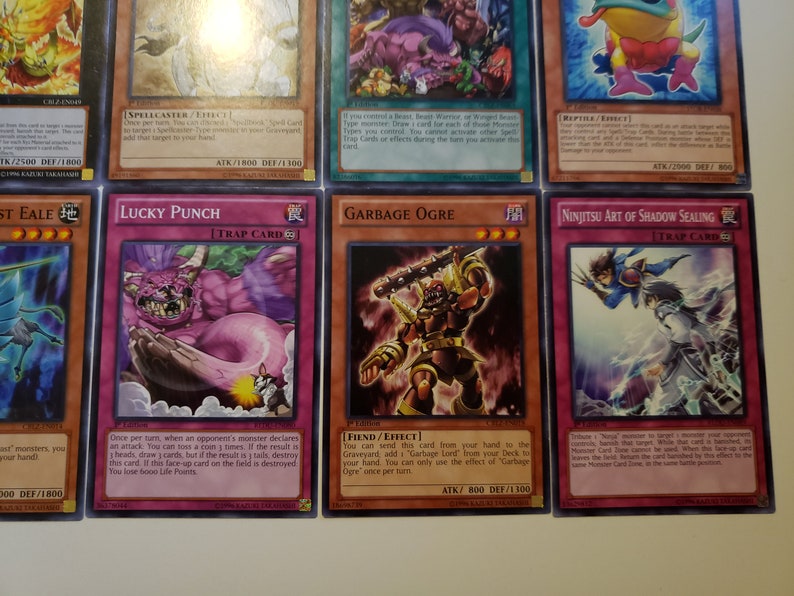 Vintage Lot of Yugioh Cards 1st Edition 1996 Yugioh Cards NM | Etsy