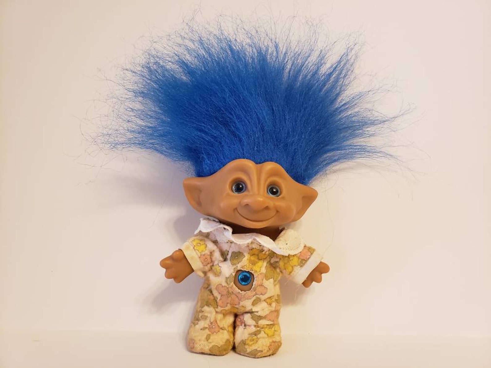 Vintage Ace Novelty Treasure Troll Doll Totally 80s Clothes | Etsy