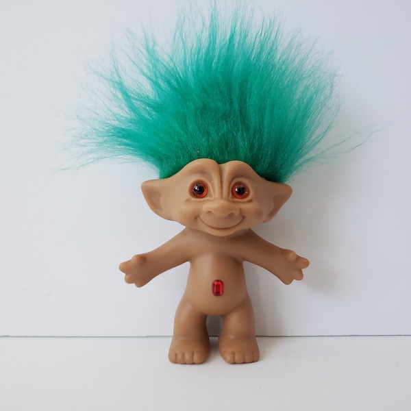 Green Hair Troll - Etsy