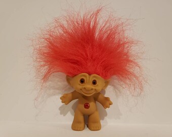 Vintage Ace Novelty Treasure Troll Doll Exercise Workout | Etsy