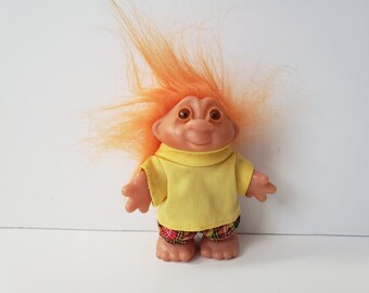 Vintage Dam Horse Troll Doll, 1964 Dam Made in Denmark, Orange Amber ...