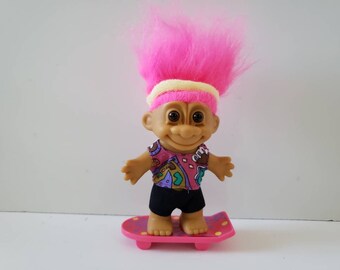 Pink Hair Troll - Etsy