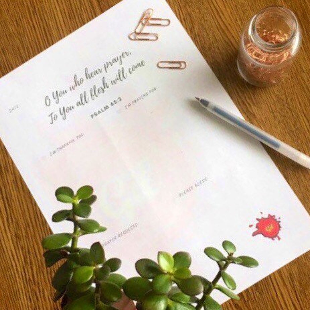 Prayer To-do List Prayer Journal Download Printable Prayer List Prayer ...
