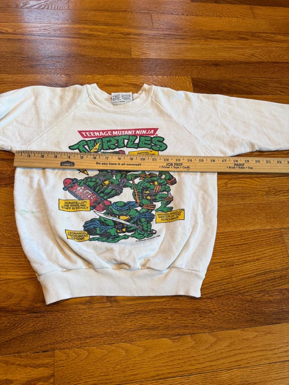 1988 TMNT Crewneck Sweatshirt, Youth Large, Vintage C… - Gem