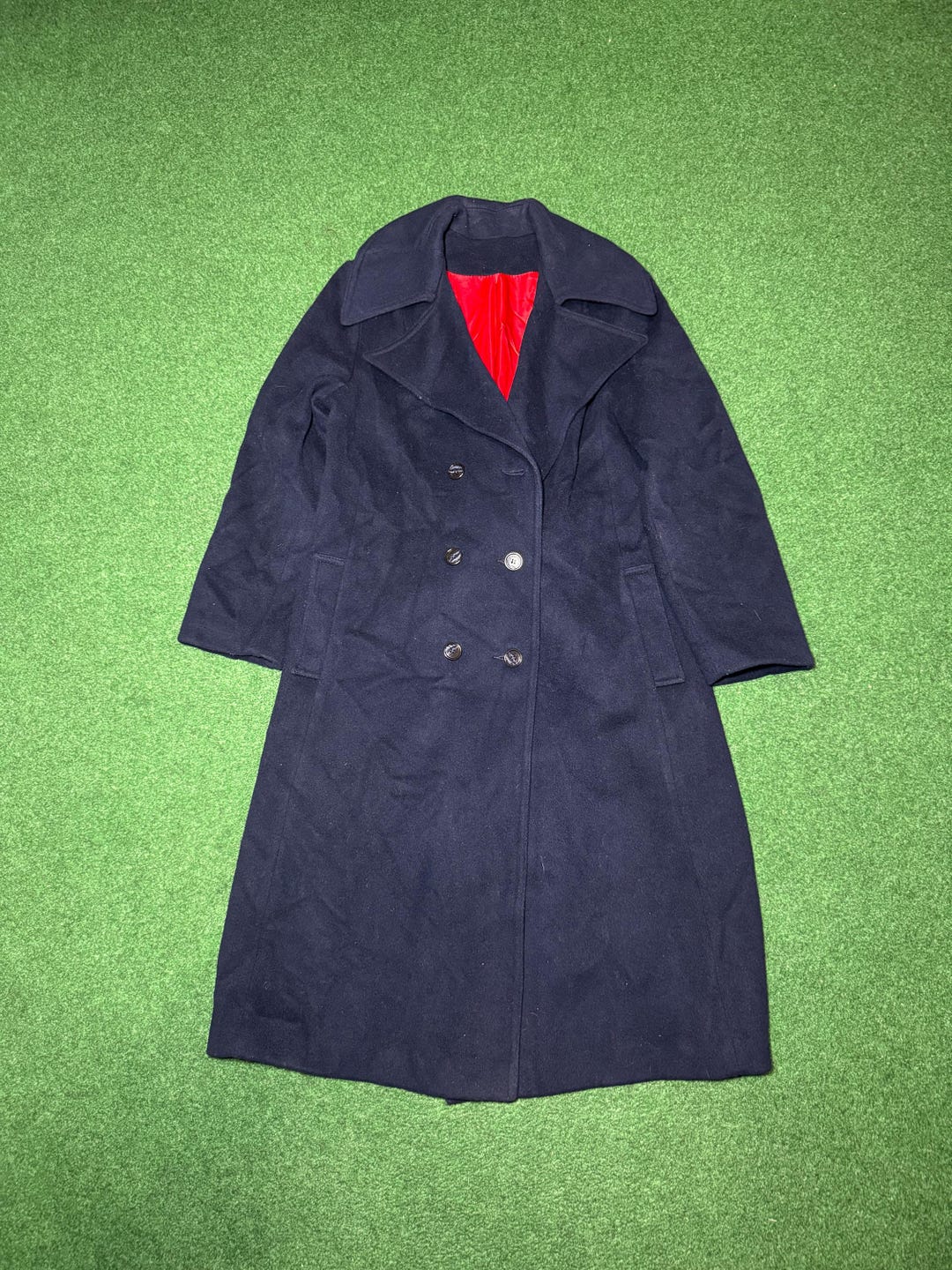 Vintage 60s Peacoat Wool Coat, Ruby Martin Women’s Trench, Fancy ...