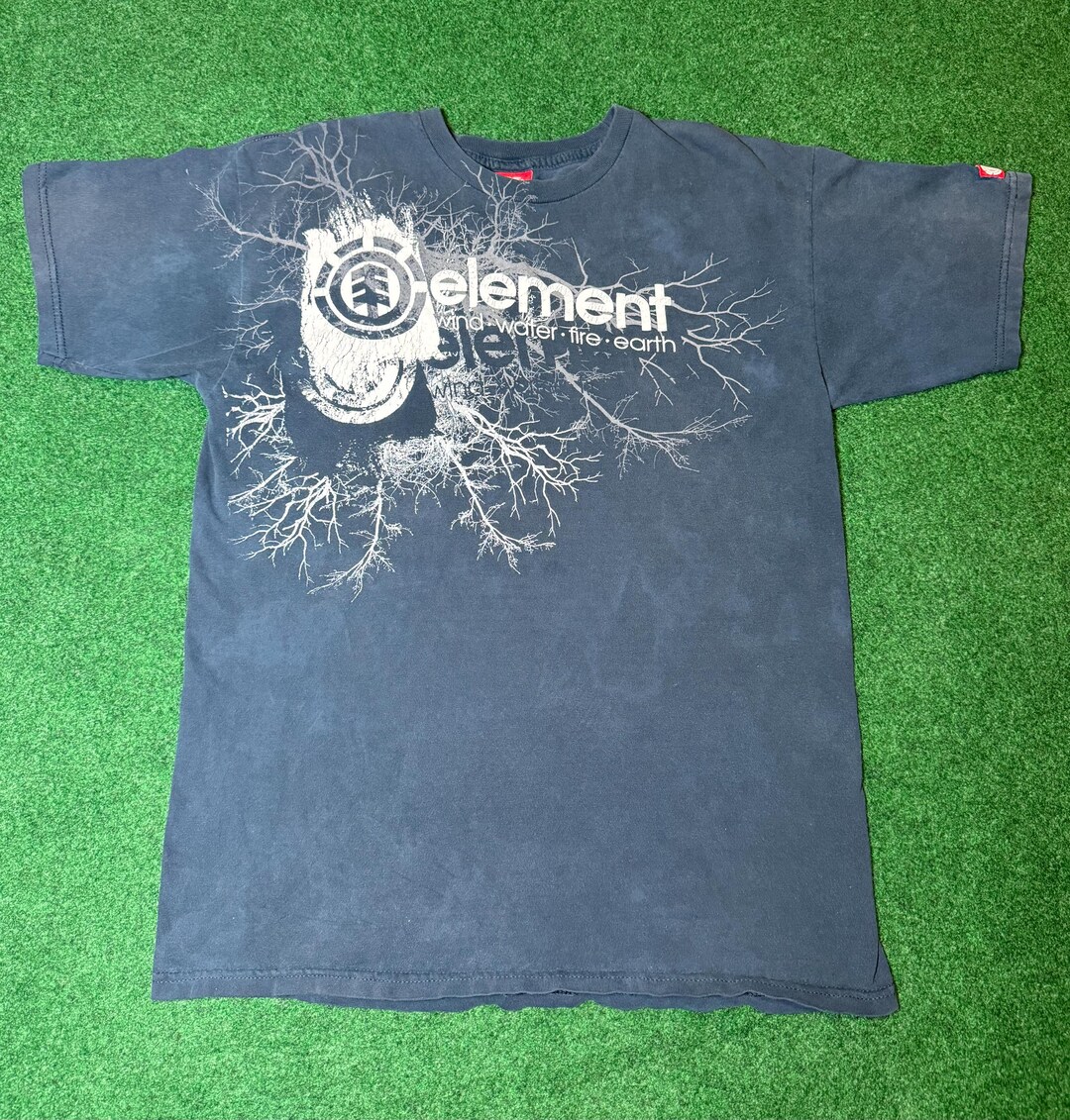 INSANE 90s/early Y2K Element Skateboarding T-shirt Rare Vintage Bam ...