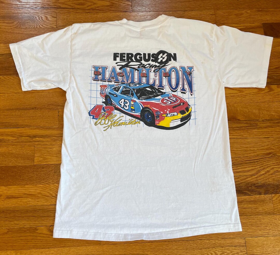 90s Bobby Hamilton Ferguson Racing Vintage T-shirt Nascar Racing STP ...
