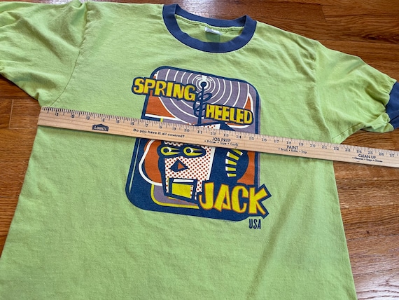 90s Spring Heeled Jack vintage t-shirt ringer band te… - Gem