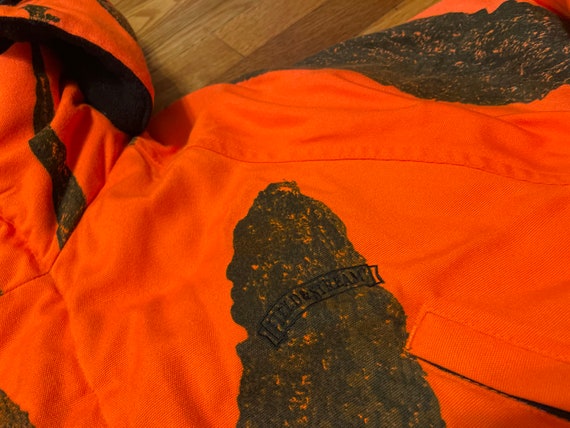 90s Field and Stream puffer insulated coat hooded hun… - Gem