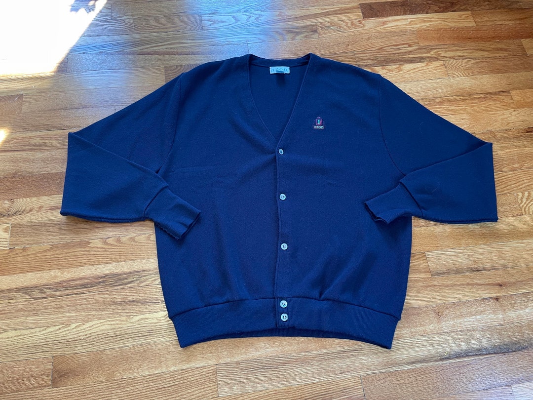 80s Kurt Cobain Style Old Man Sweater Grandpa Cardigan Grunge Button up ...