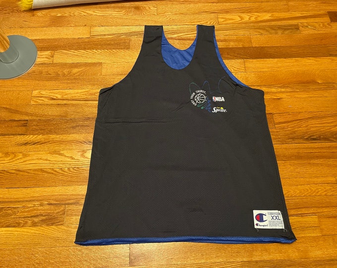 90s Champion Sprite NBA Basketball Jersey XXL Obey Your Thirst - Etsy