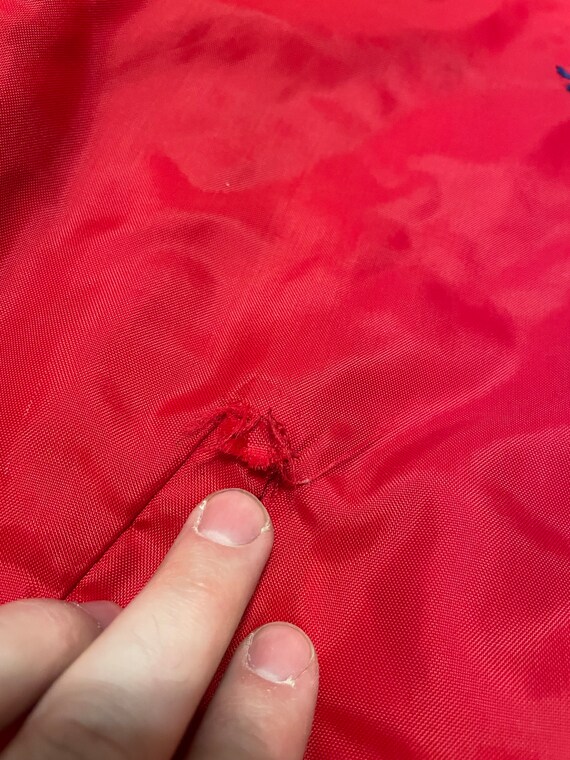 1984 80s chain stitch pee wee baseball button up wind… - Gem