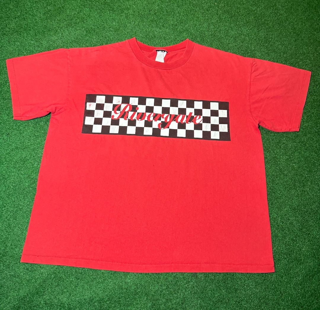 90s Rivergate Ska T-shirt No Doubt Style Warped Tour Band XL Red Blink ...