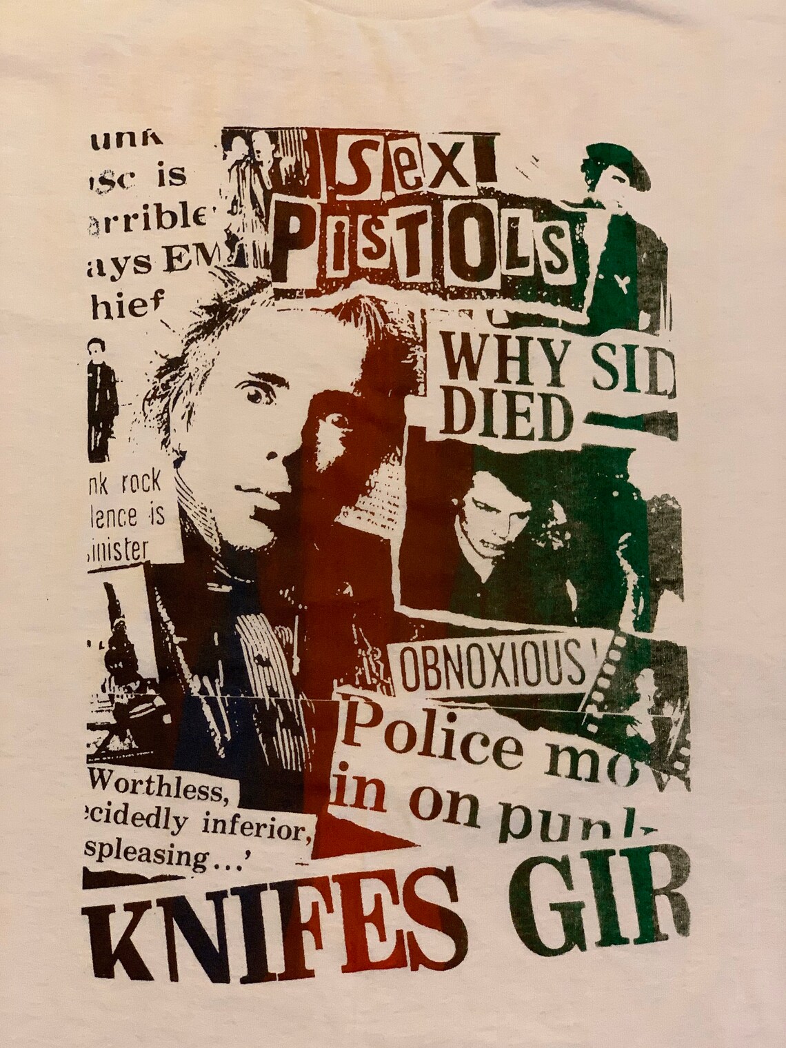 Rare 80s Sid Vicious Dead Stock how Sid Died Sex - Etsy