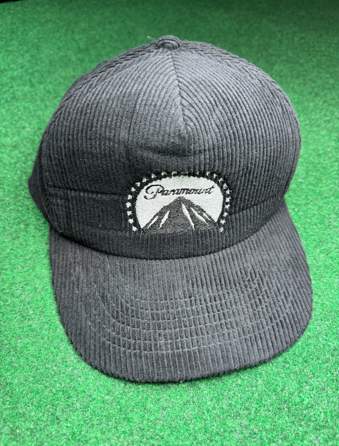 80s Paramount Pictures Snapback Hat Corduroy Style Movie Promo Video ...