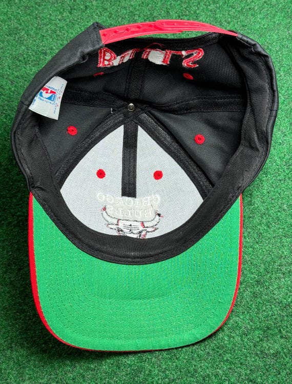 90s Chicago Bulls Michael Jordan era snapback hat vin… - Gem