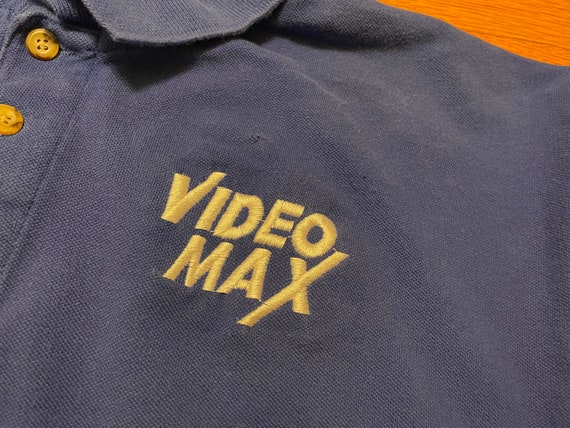 authentic 90s video store uniform polo shirt blockbus… - Gem