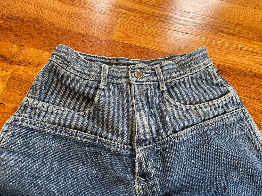 WOW Showstopper Fashion Statement Striped Two Print 80s Jeanjer Brand ...