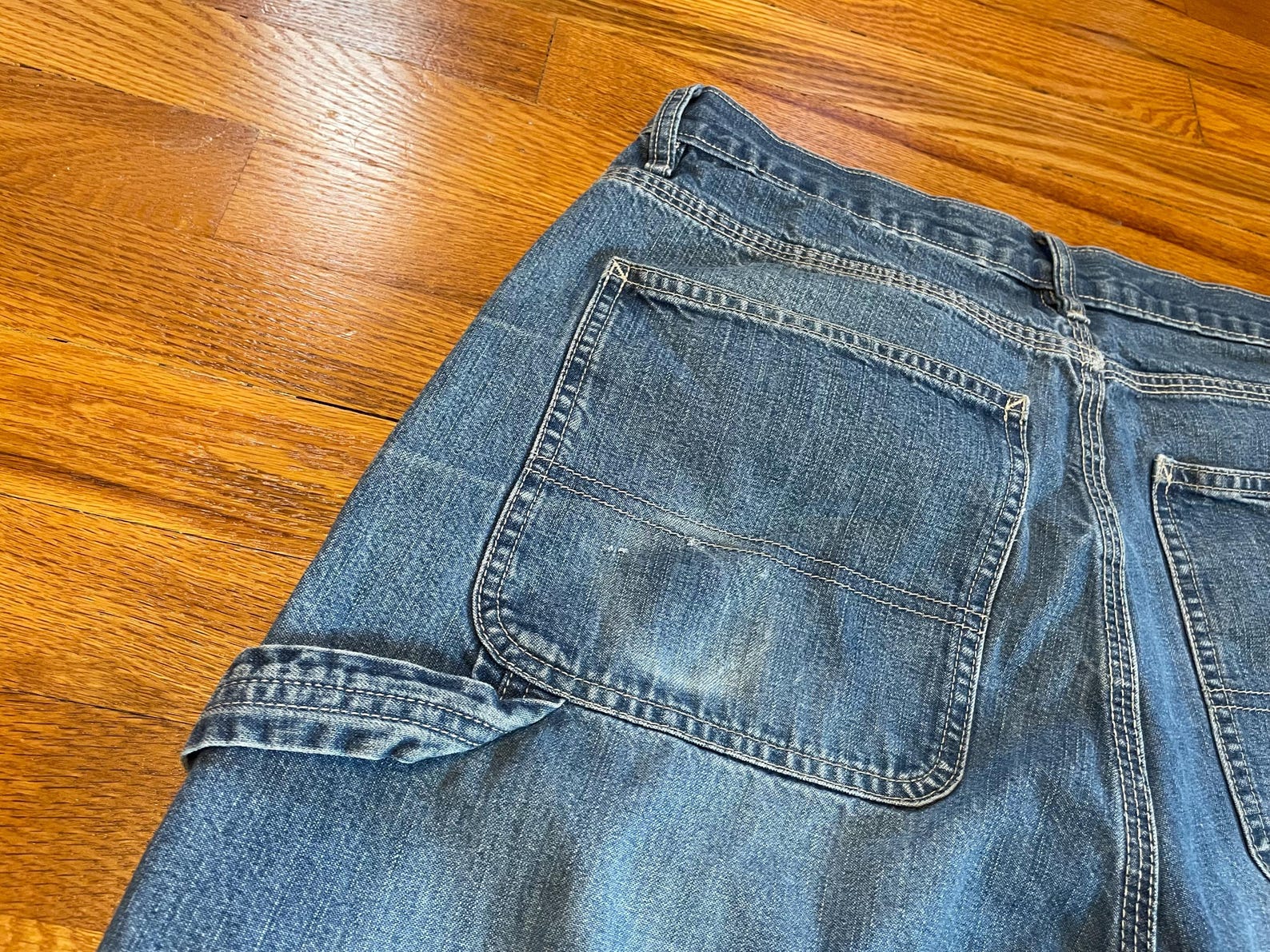 Y2K Gap Carpenter Jorts Baggy Jean Shorts Denim Size 34 Hypebeast Urban ...