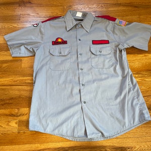 80s/90s Awana Clubs Uniform Vintage Shirt Button up Christian Jesus ...