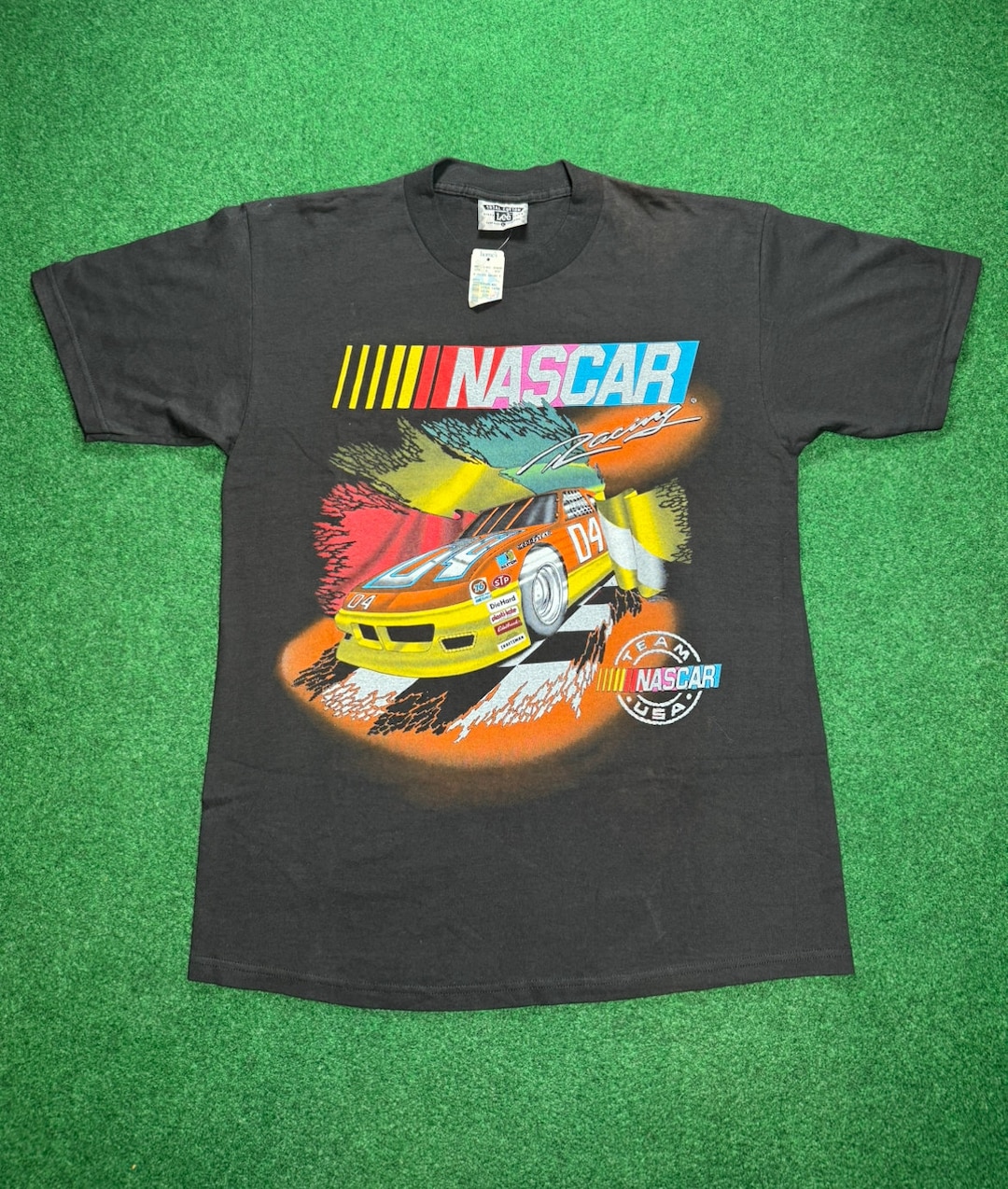 90s NASCAR Racing Team USA Vintage T-shirt Rare Deadstock NWT New With ...