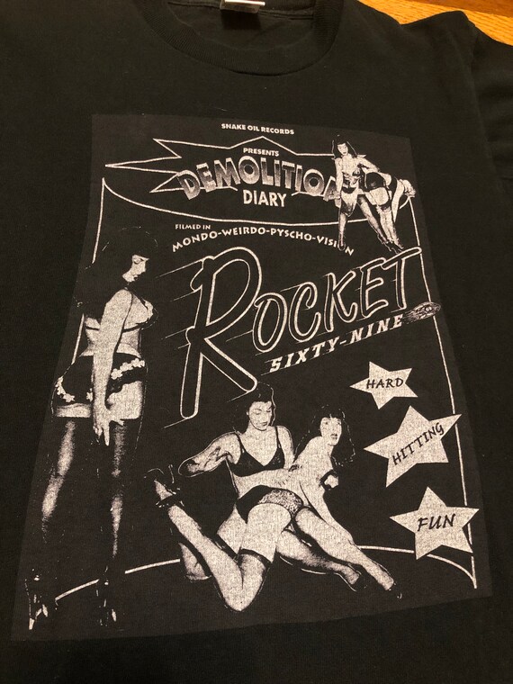90s Rocket Sixty Nine 69 “Demolition Diary” vintage t… - Gem