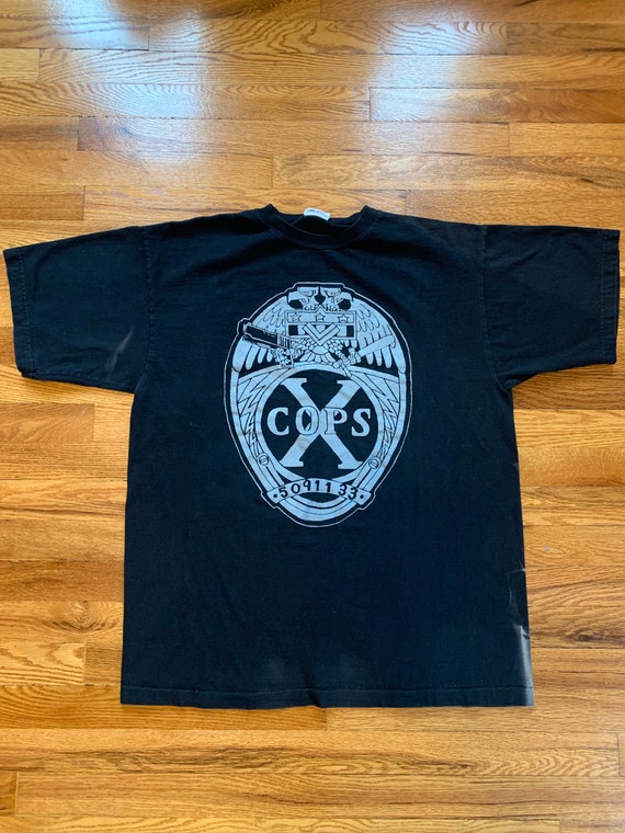 90s X Cops you Fucked Up Vintage T-shirt Original Band Tee - Etsy