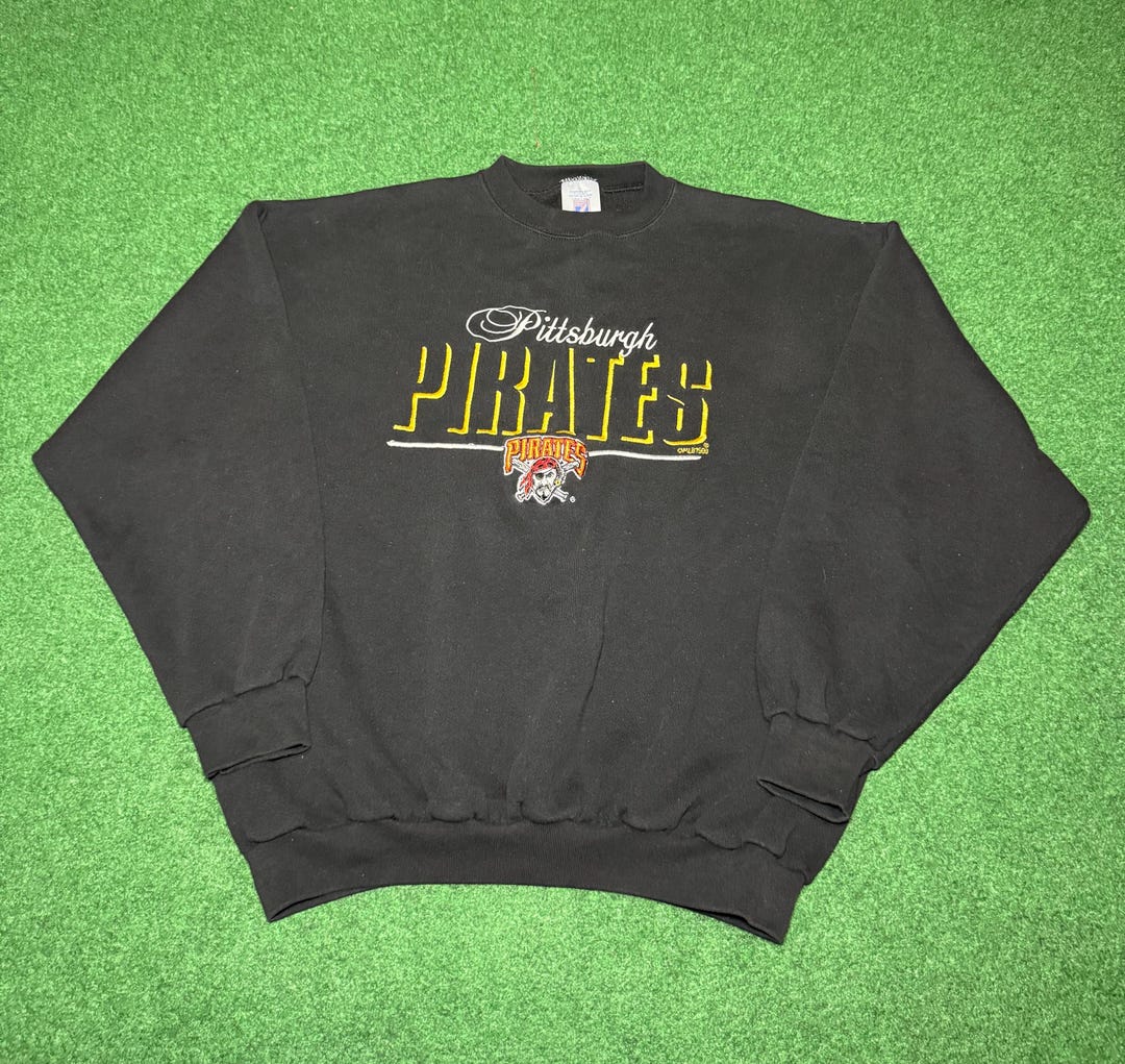90s Pittsburgh Pirates Logo 7 Crewneck Sweatshirt Sweater XL Baseball ...