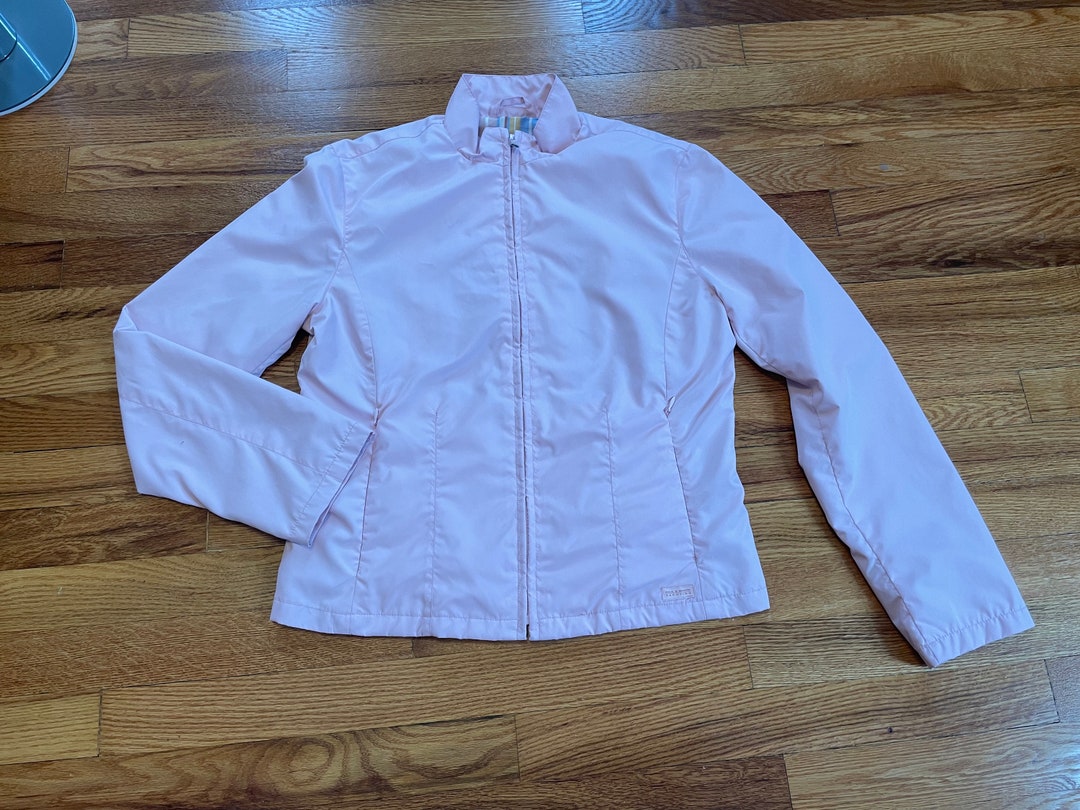 80s Paul & Shark Yachting Typhoon 2000 Pink Vintage Zip up Jacket Coat ...