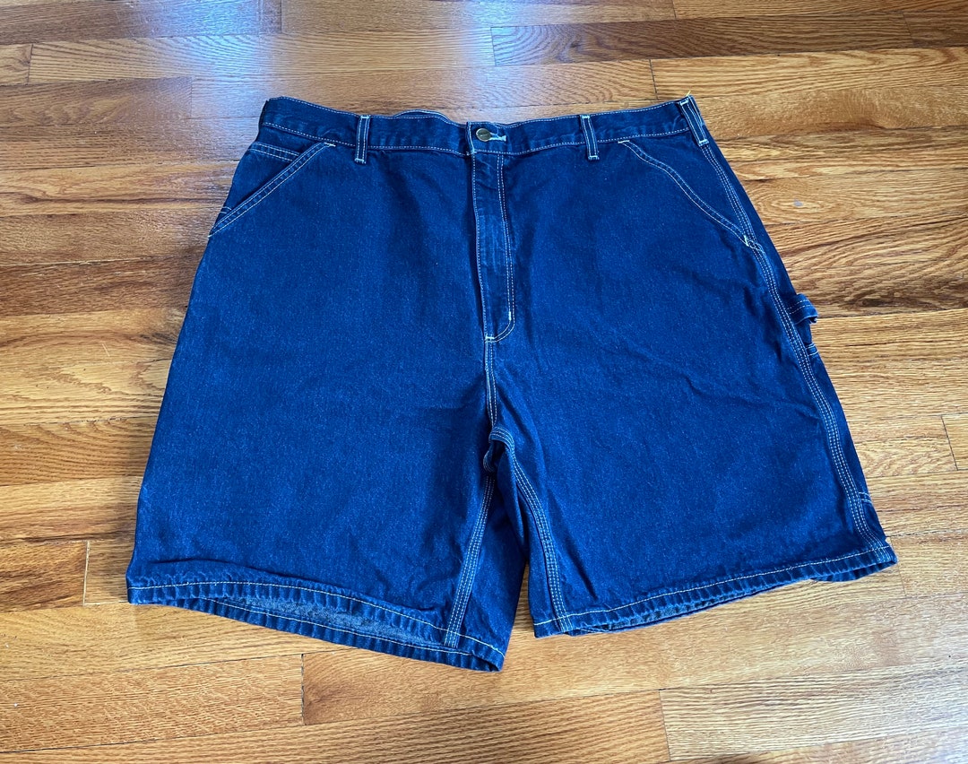 90s Y2K Baggy Carhartt Denim Jorts Carpenter Shorts Jean Relaxed Size ...