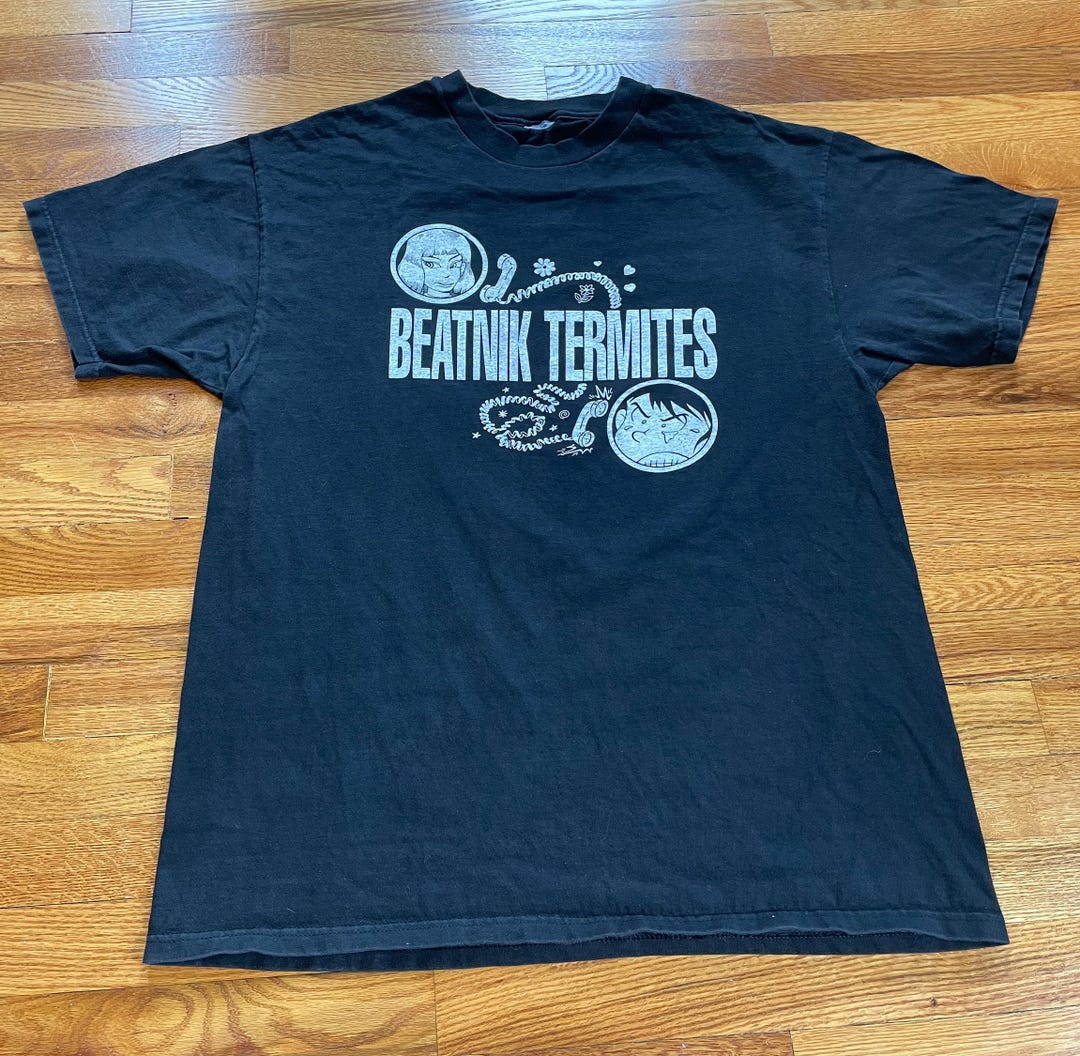 90s Beatnik Termites Vintage T-shirt 1998 Summer Tour Cleveland Punk ...