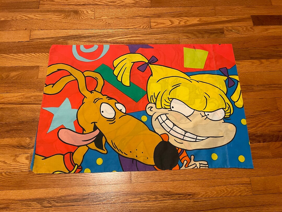 90s Rugrats Standard Pillowcase Nickelodeon Bedding Sleeping - Etsy