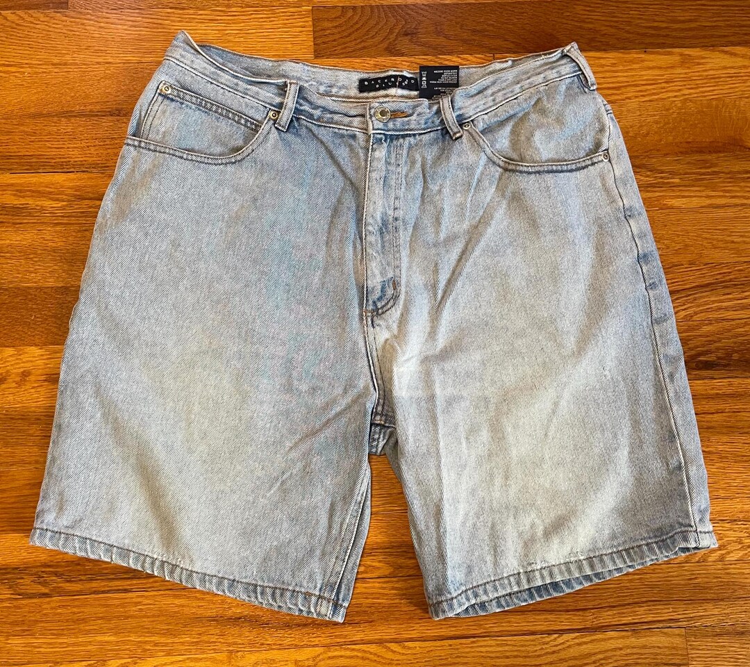 90s Baggy Denim Jorts Jean Shorts Size 36 Y2K Hipster Hypebeast ...