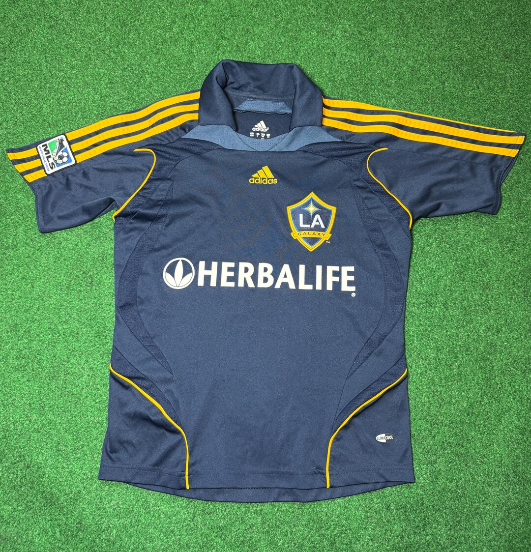 Y2K David Beckham Jersey LA Galaxy Vintage Rare Soccer Youth Small ...