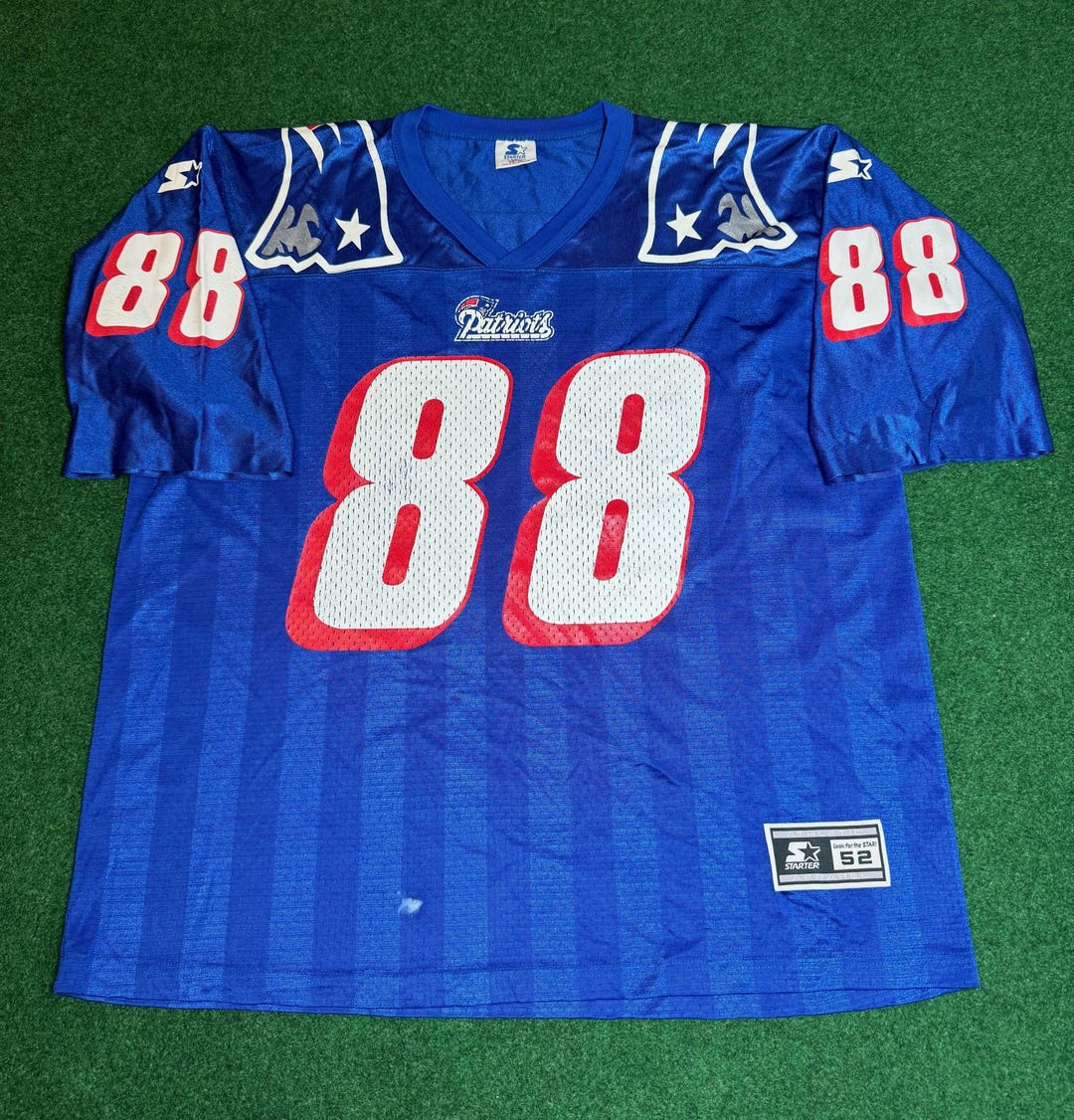 1995 90s New England Patriots Terry Glenn 88 Vintage Jersey Rare ...