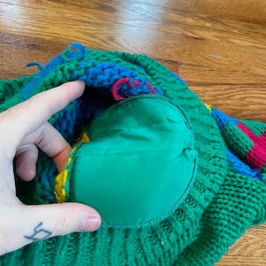 Incredible Retro 80s Wacky Sweater With Shoulder Pads Very New Wave ...