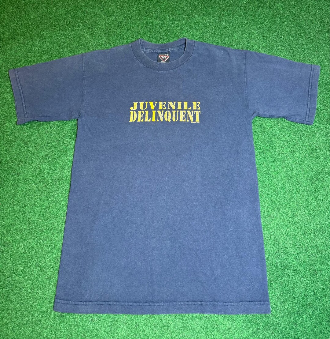 Y2K 2000 Juvenile Delinquent Don’t Panic Vintage Rare T-shirt Medium ...