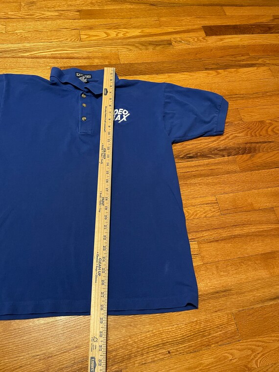 authentic 90s video store uniform polo shirt blockbus… - Gem